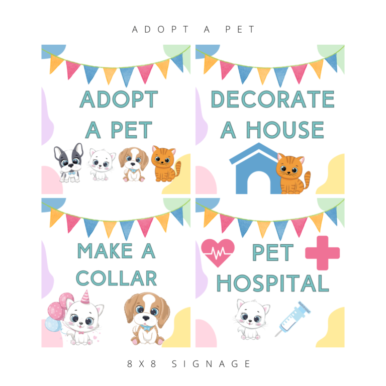 How To Host An Amazing 'Adopt a Pet' Party! - Bristol Family Blog